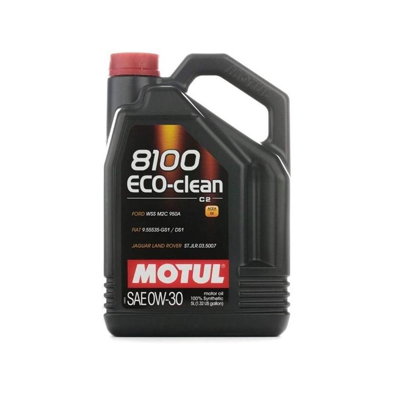 MOTUL 8100 ECO-CLEAN 0W30 5 LITROS ️ Lubricantesenoferta.es