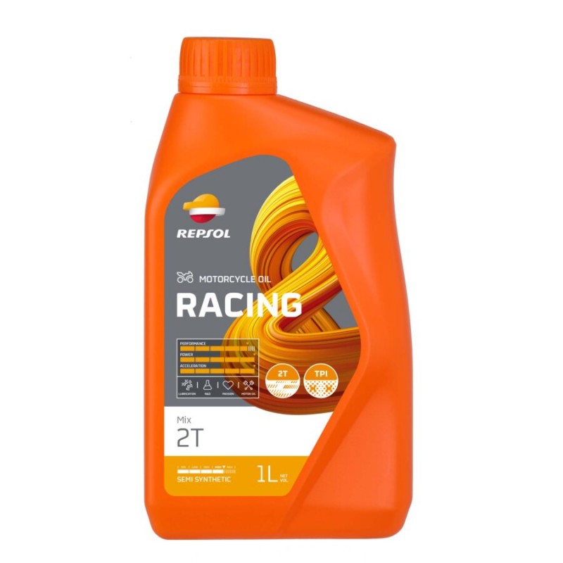 REPSOL RACING SYNTH 2T 1LITRO ️ Lubricantesenoferta.es