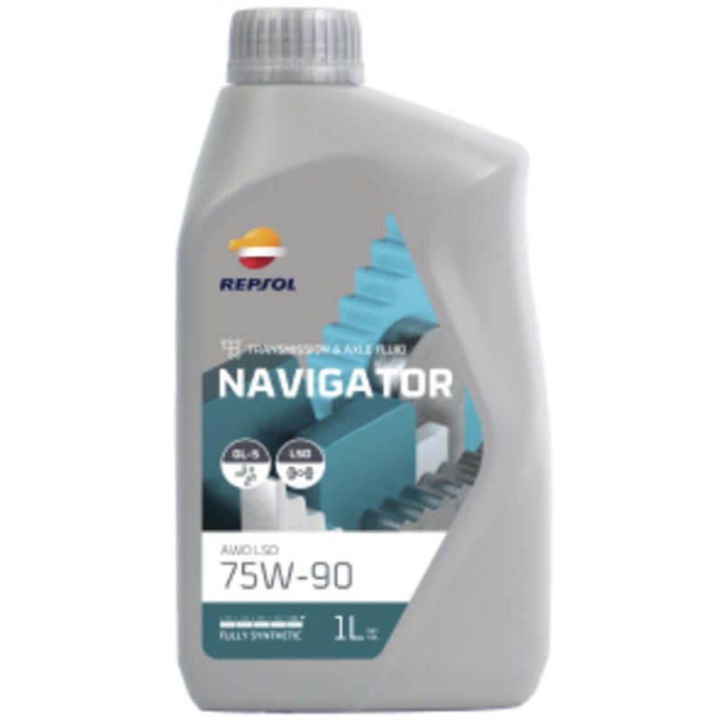 REPSOL NAVIGATOR AWD LSD 75W90 1 LITRO ️ Lubricantesenoferta.es