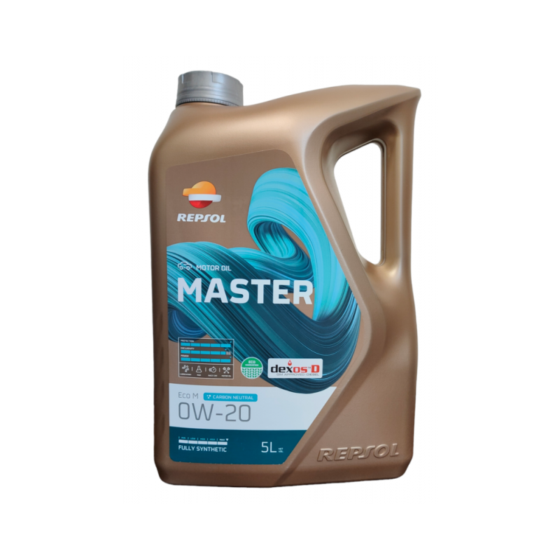 REPSOL MASTER ECO M 0W20 5 LITROS ️ Lubricantesenoferta.es
