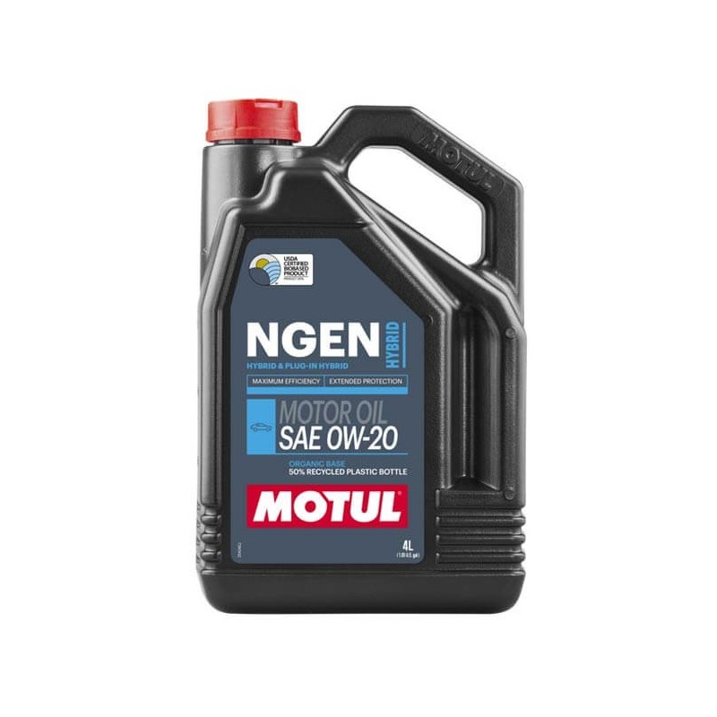 MOTUL NGEN HYBRID 0W20 4 LITROS ️ Lubricantesenoferta.es